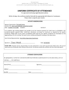 Summit 2025 – Uniform Certificate of Attendance (In-Person) – The Gault ...